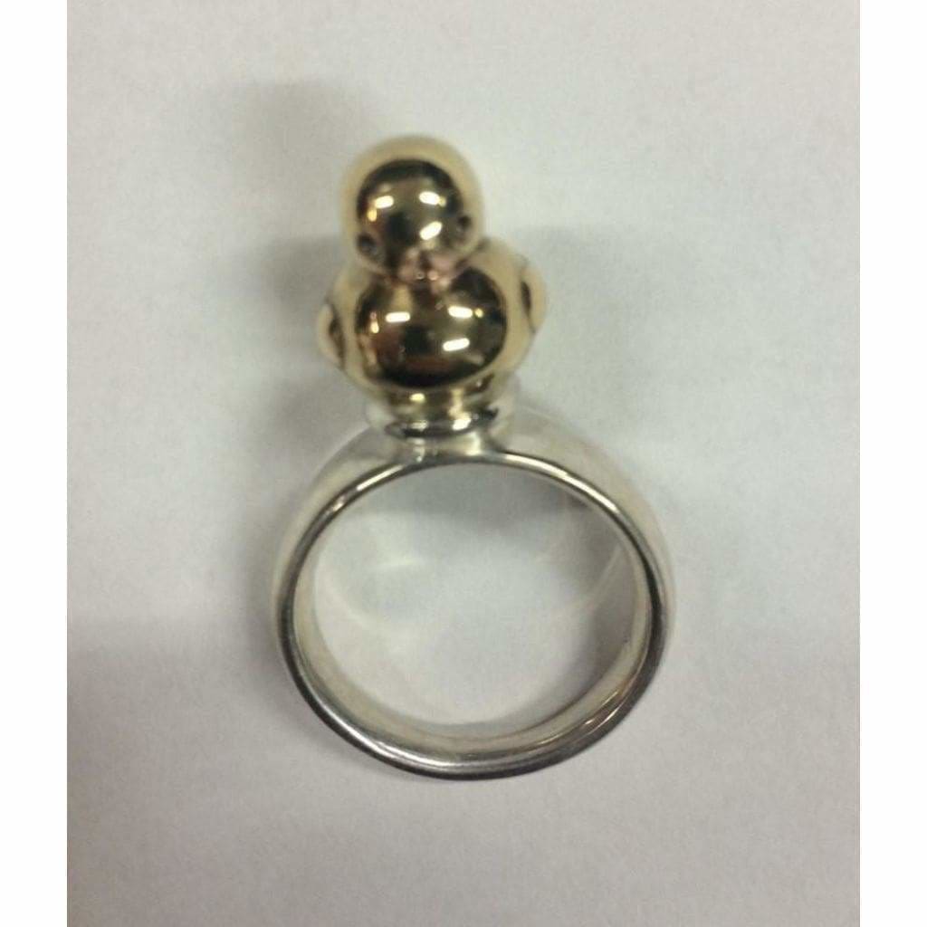 What The Duck?!? Sterling Silver Duck Ring, Gold Duck Ring, Rubber ...