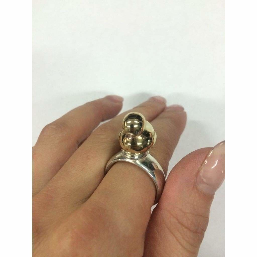 What The Duck?!? Sterling Silver Duck Ring, Gold Duck Ring, Rubber ...