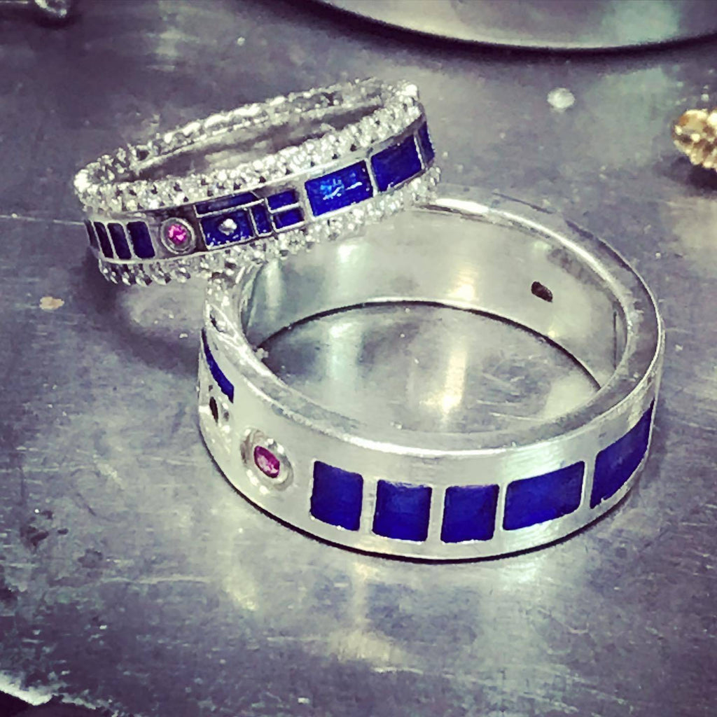 Droid Head Band Diamonds - Ladies | Geek Jewelry