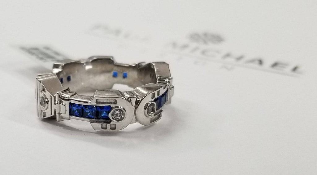 Droid Ring Band Full Leg Band- Gents | Geek Jewelry